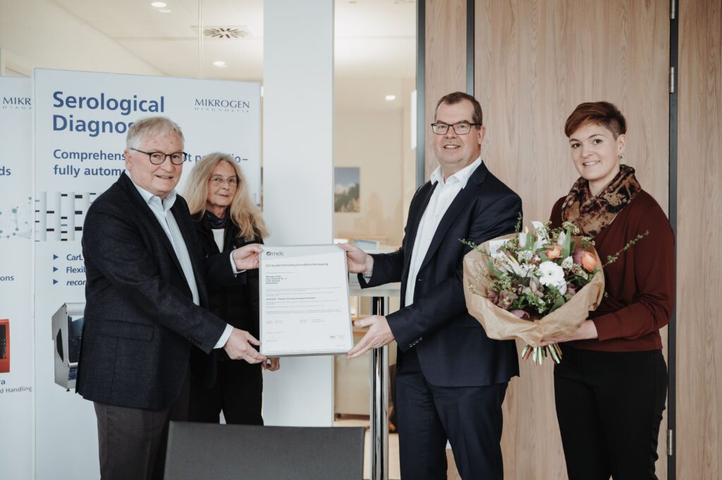 Erstes Zertifikat für Produkte unter der IVDR ausgestellt - mdc medical ...